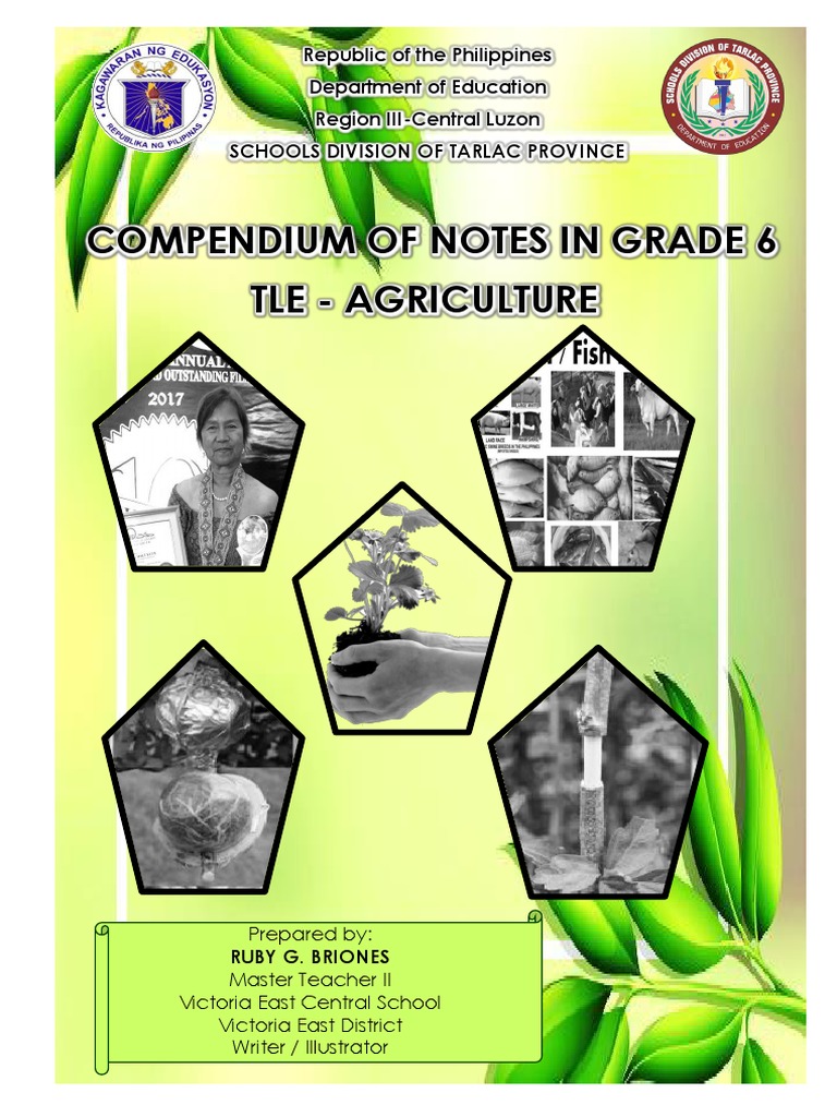 Compendium of Notes in Grade 6 Tle - Agriculture | PDF | Irrigation | Trees