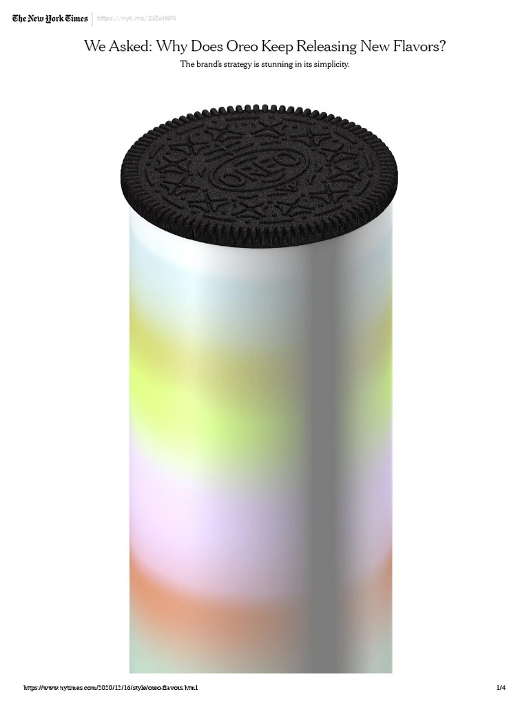 We Asked - Why Does Oreo Keep Releasing New Flavors - The New York ...