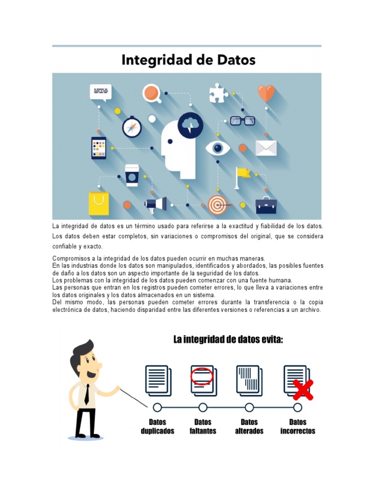 Integridad de Base de Datos | PDF | Bases de datos | Archivo de computadora