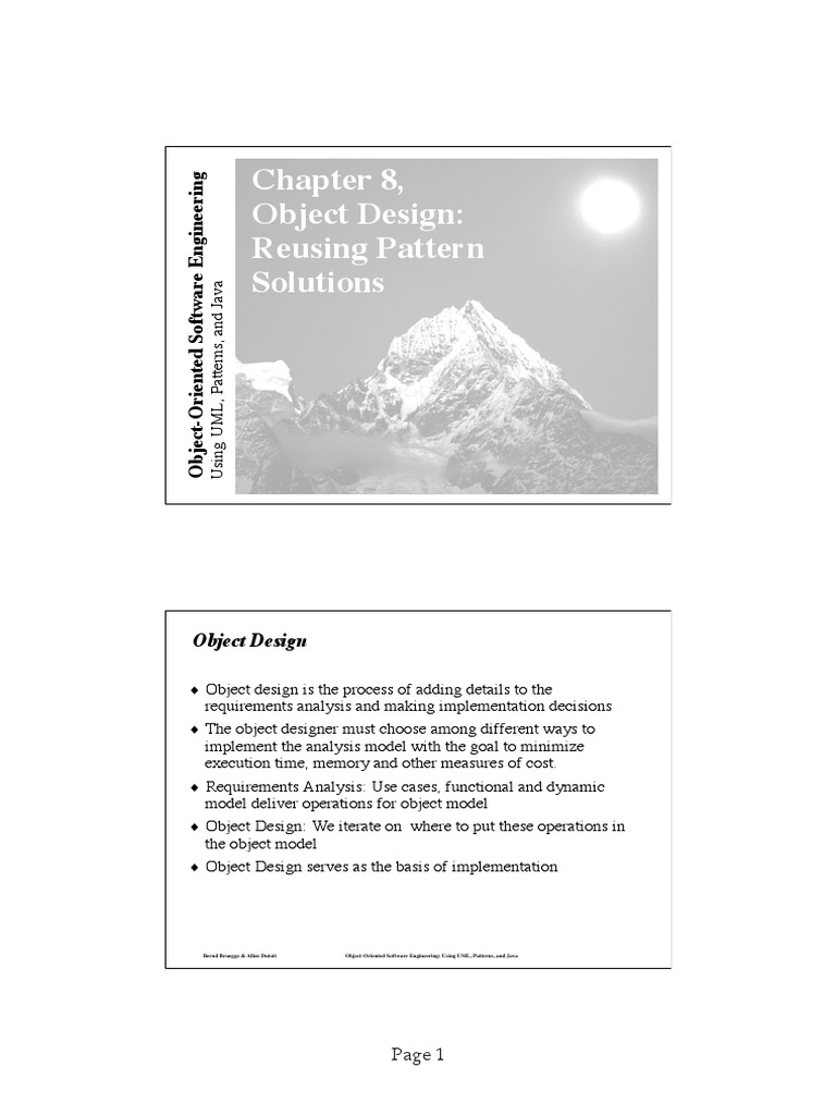 01.reusing Design Pattern Solutions | PDF | Computer Science | Information Age
