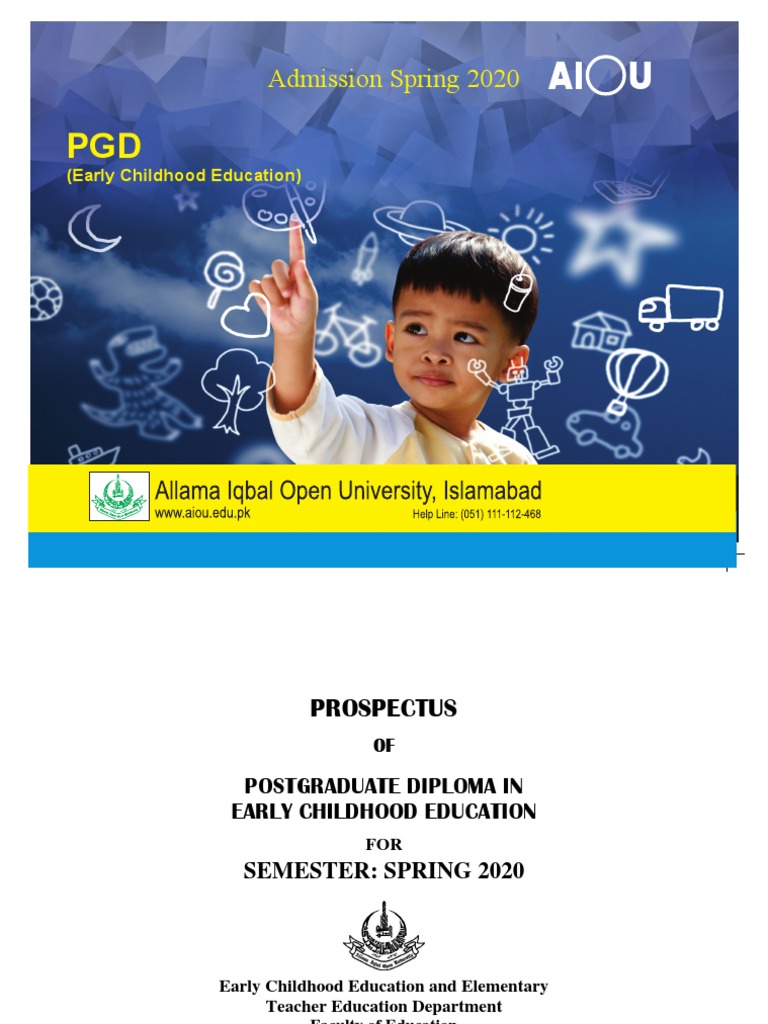 6-PGD EARY CHILDHOOD EDUCTION in PDF | PDF | Early Childhood Education ...