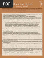 Shadow Work Journal Free PDF | PDF | Shadow (Psychology) | Metaphysics ...