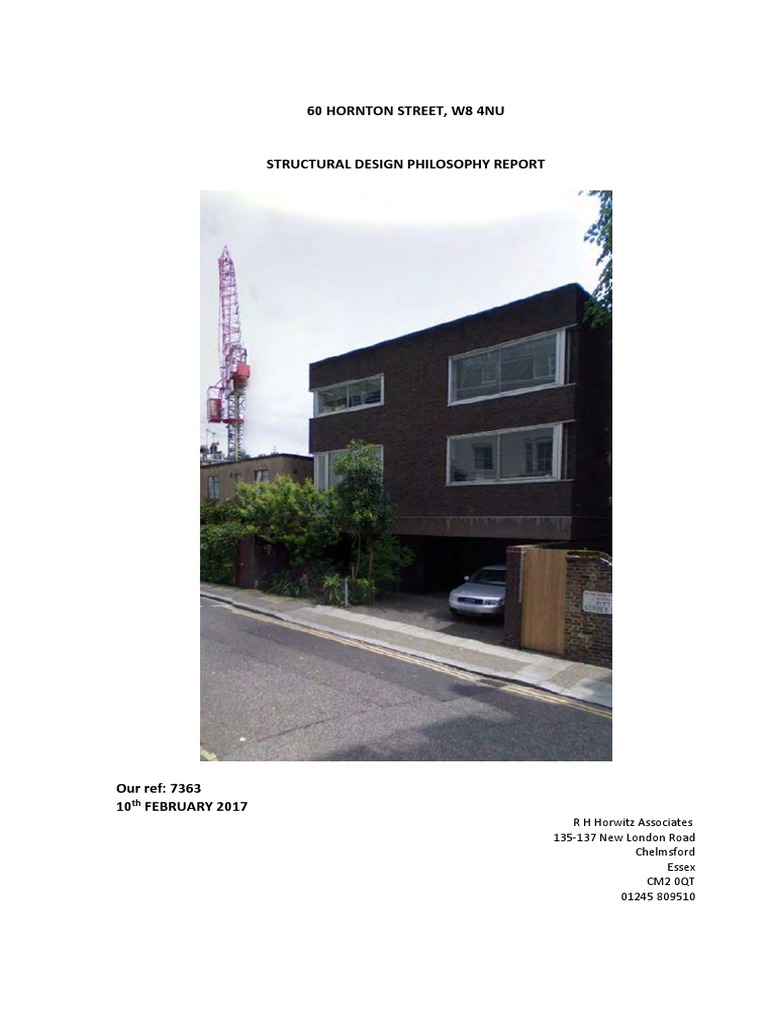Structural Design Philosophy Report | PDF | Civil Engineering | Soil