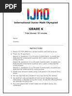 Timo Practice Paper I p3 | PDF | Numbers | Fraction (Mathematics)