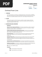 OSHA Power Line Safety Guidelines | PDF | Insulator (Electricity ...