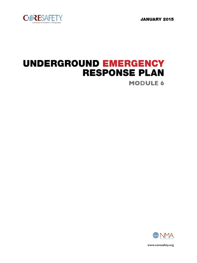 Underground Response Plan: Emergency | PDF | Emergency | Emergency ...