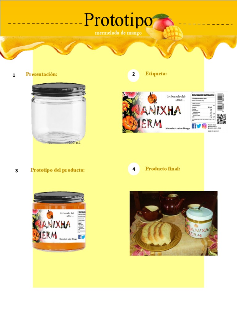 Prototipo Mermelada | PDF
