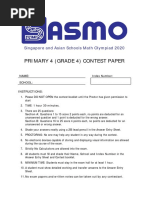 Grade 4 | PDF | Test (Assessment) | Multiple Choice
