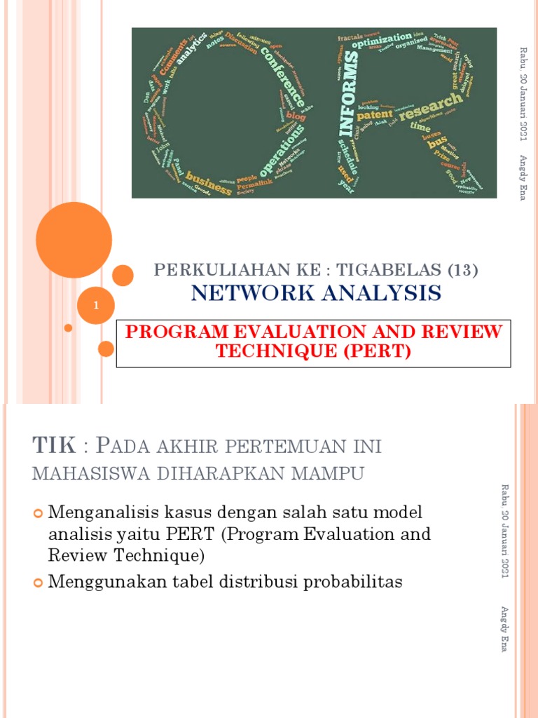 Bahan Ajar Analisis Network Lanj | PDF