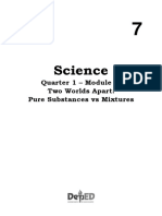DLL Matatag - Science 7 Q2 W1 | PDF | Cell (Biology) | Microscope