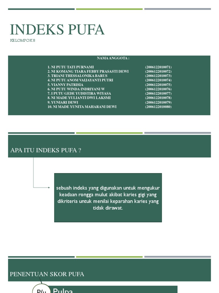 Kelompok 8 - Index Pufa | PDF