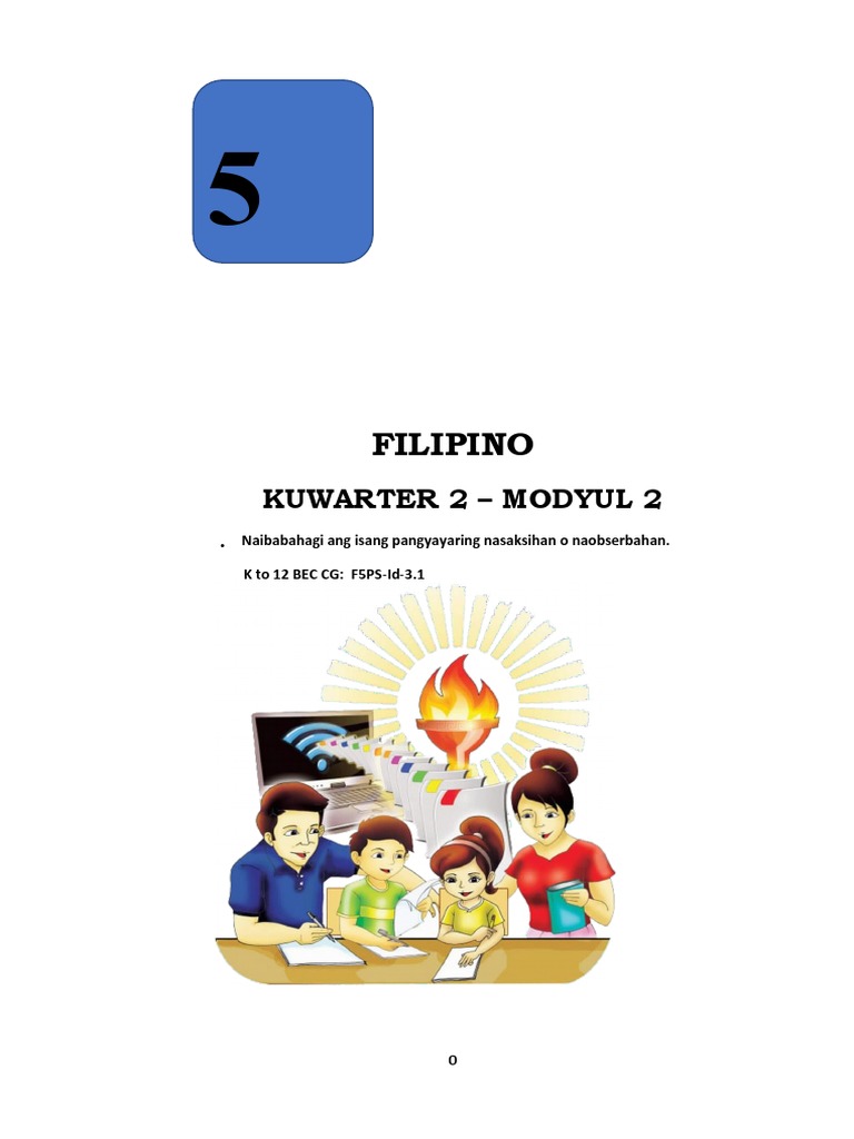 Filipino5 Q2 Modyul2 | PDF
