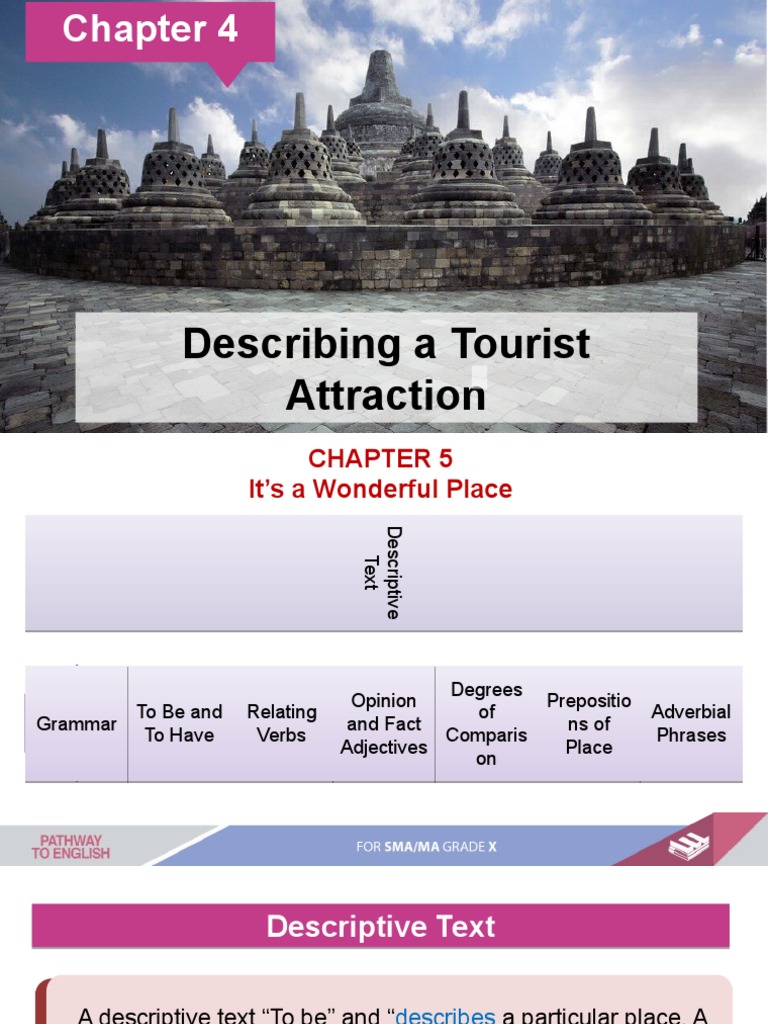 Describing A Tourist Attraction | PDF | Adjective | Preposition And ...