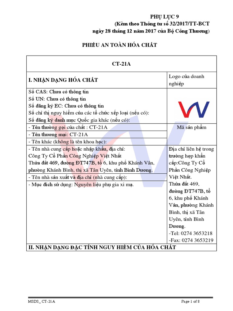 68 MSDS Ct-21a | PDF