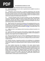 DAR Conversion Checklist 11062025 | PDF | Affidavit