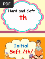 Soft and Hard TH Sounds - Flashcards | PDF