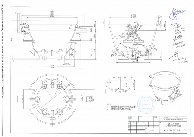 Final Drawing Slag Pot | PDF