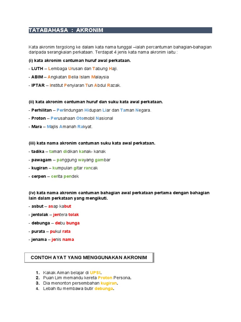 AKRONIM | PDF