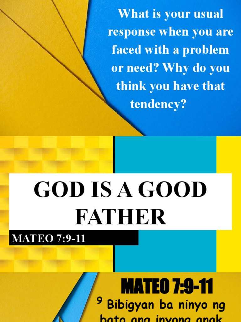 God Is A Good Father | PDF