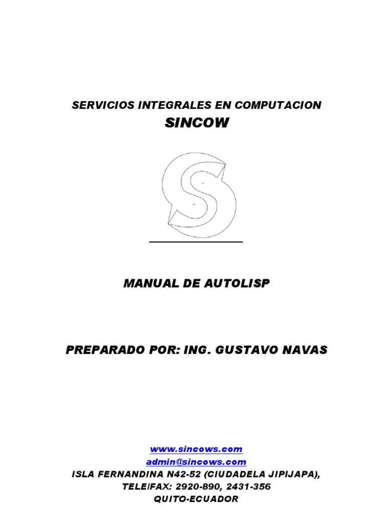 Autolisp | PDF | Lenguaje de programación | Variable (informática)