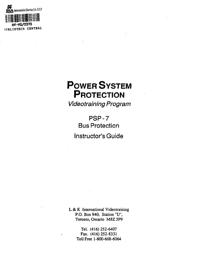 Power System Protection | PDF | Relay | Electrical Impedance