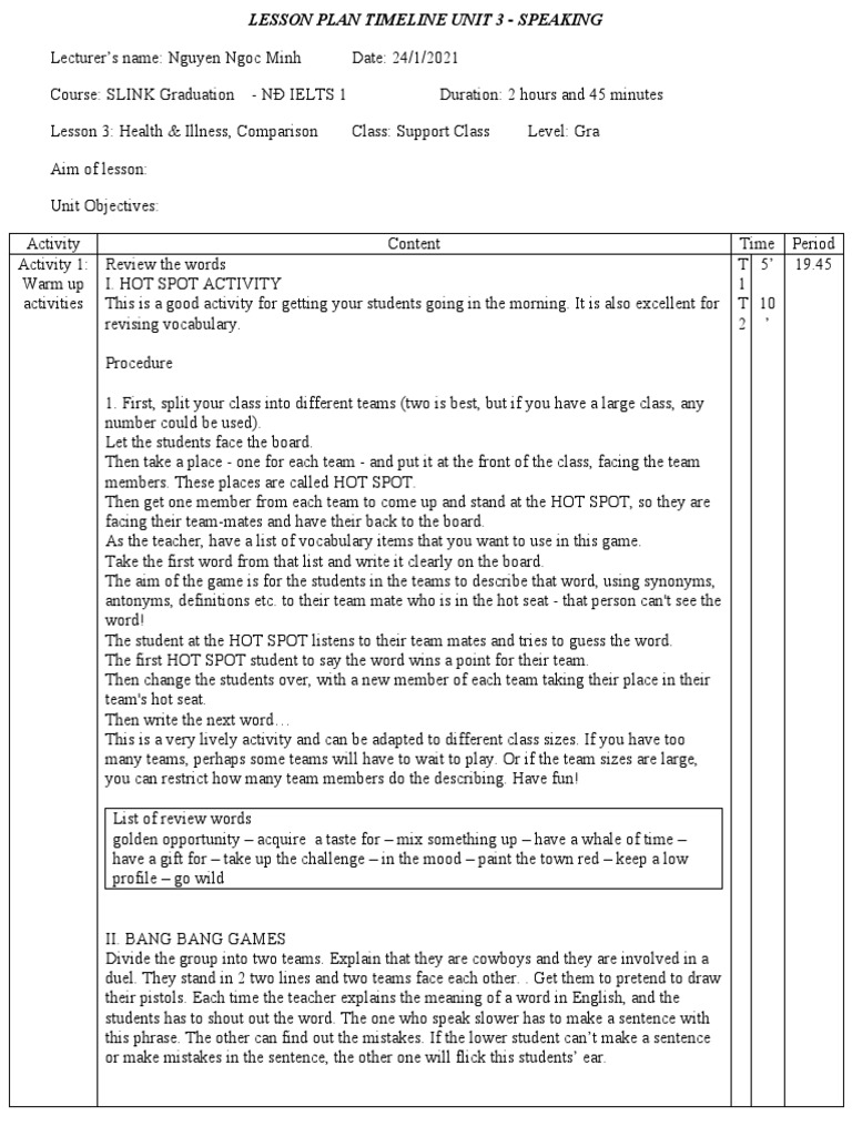 Lesson Timeline - L3 - Comparison and Humour | PDF | Laughter | Jokes