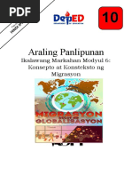 AP10 - Q2 - Mod4 - Saloobin Tungkol Sa Epekto NG Migrasyon Dulot NG ...