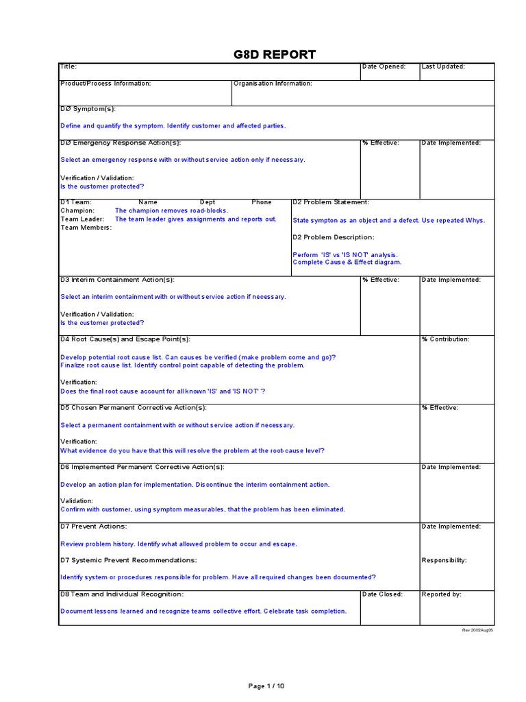 G8D - With Comment | PDF | Risk | Risk Management