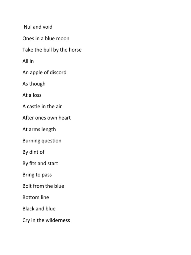 Phrase | PDF | Poetry