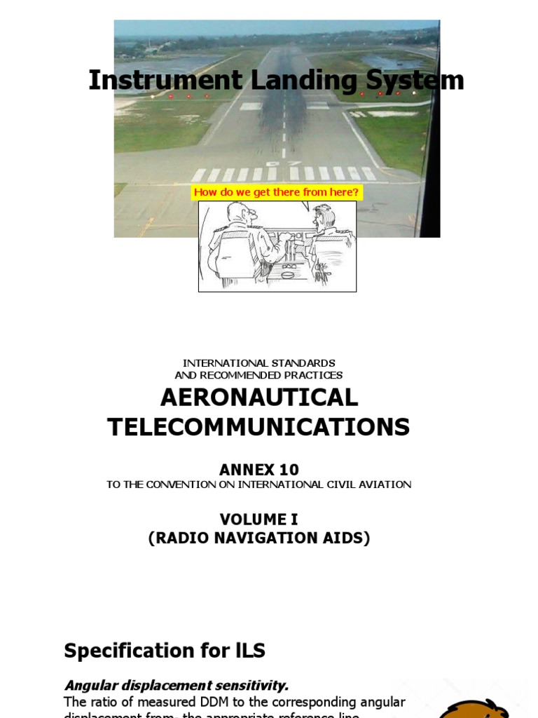 ILS Specifications and Sensitivity Details | PDF | Navigation | Aviation