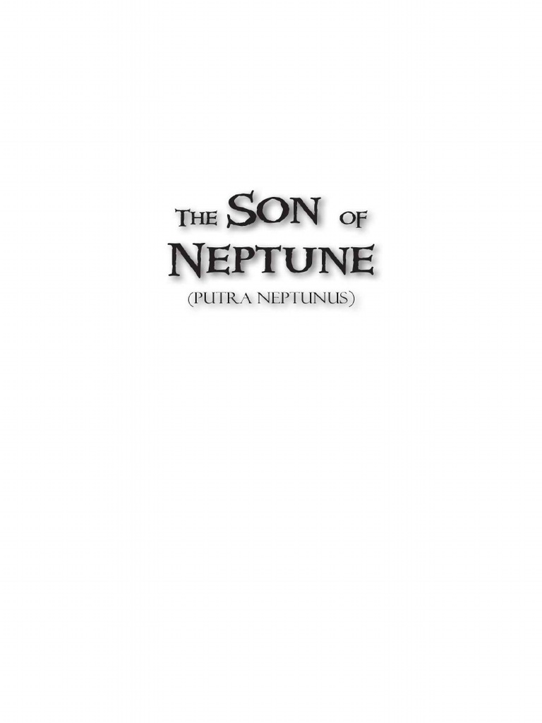 The Heroes of Olympus 2 - Son of Neptune | PDF