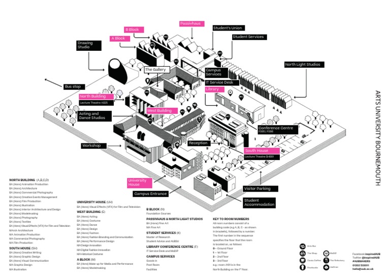 AUB Campus Map | PDF | Design | Animation