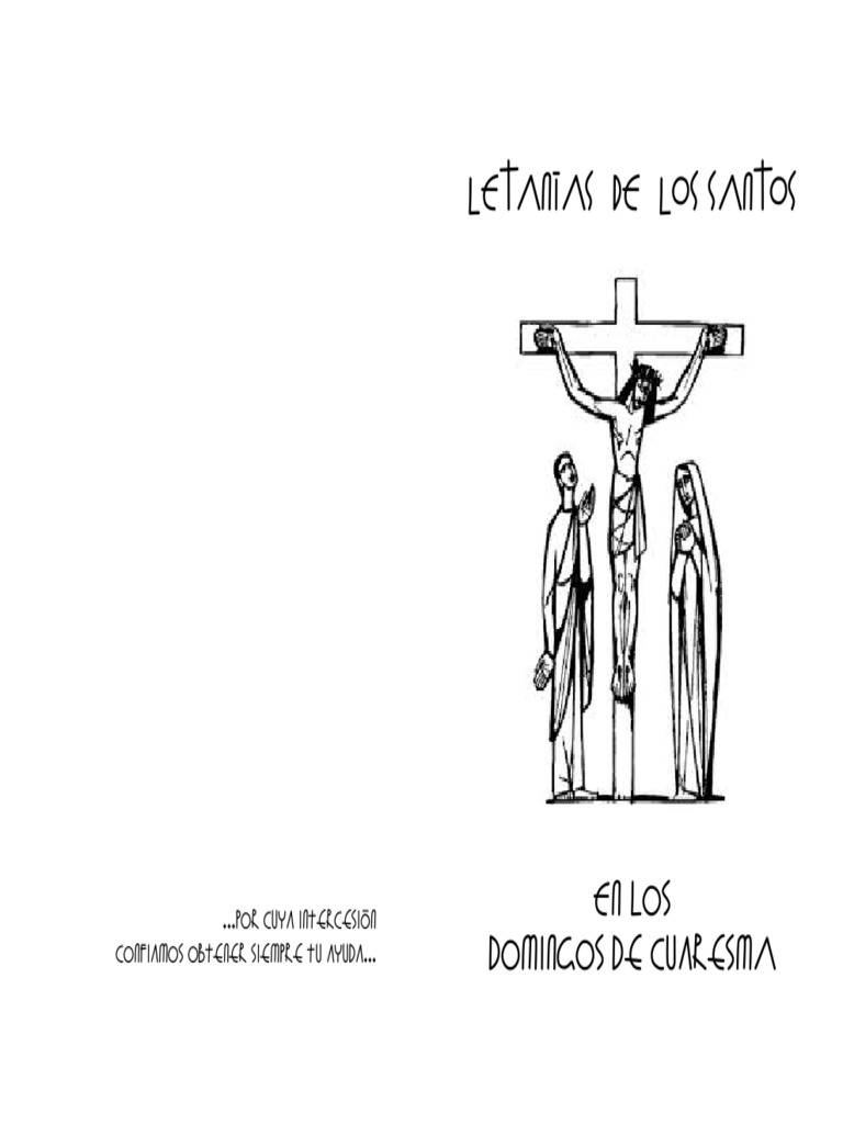 2 Letanías de Lo Santos en Los Domingos de Cuaresma | PDF | Misa ...