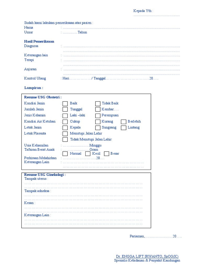 Form Usg | PDF | Memasak, Makanan, & Anggur | Kesehatan Holistik
