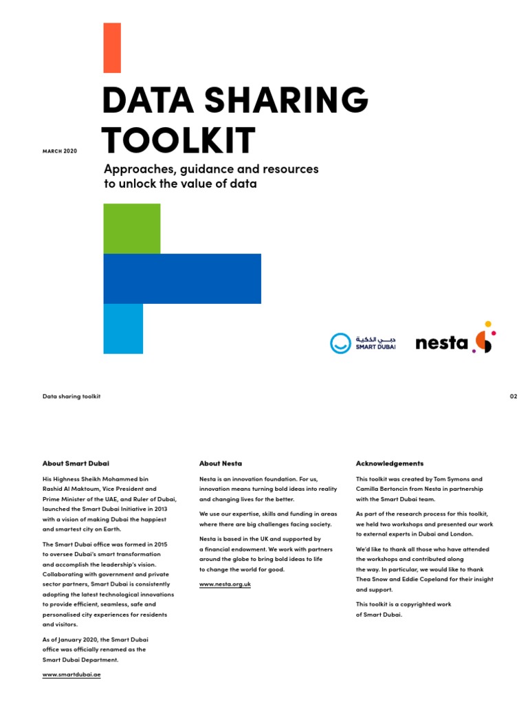 Data Sharing Toolkit | PDF | Dubai | Governance