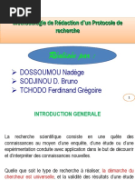 Modèle de PROTOCOLE DE RECHERCHE | PDF | Science