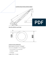 Lifting Hook Design | PDF | Crane (Machine) | Precast Concrete