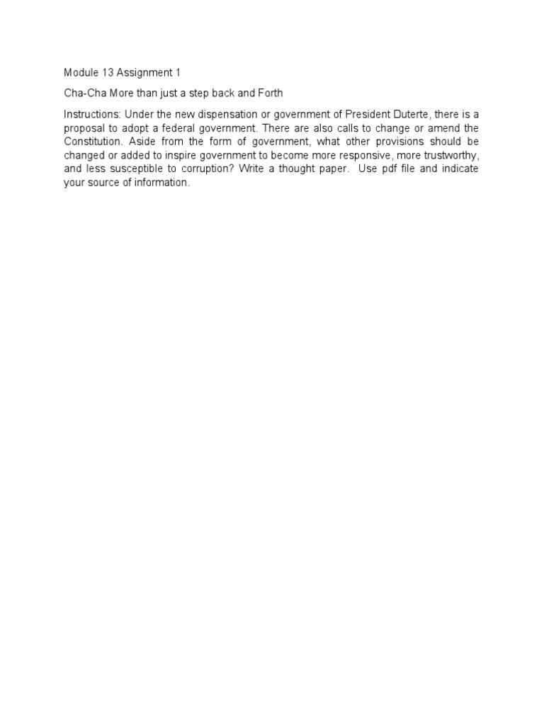 Module 13 Assignment 1 | PDF | Career & Growth