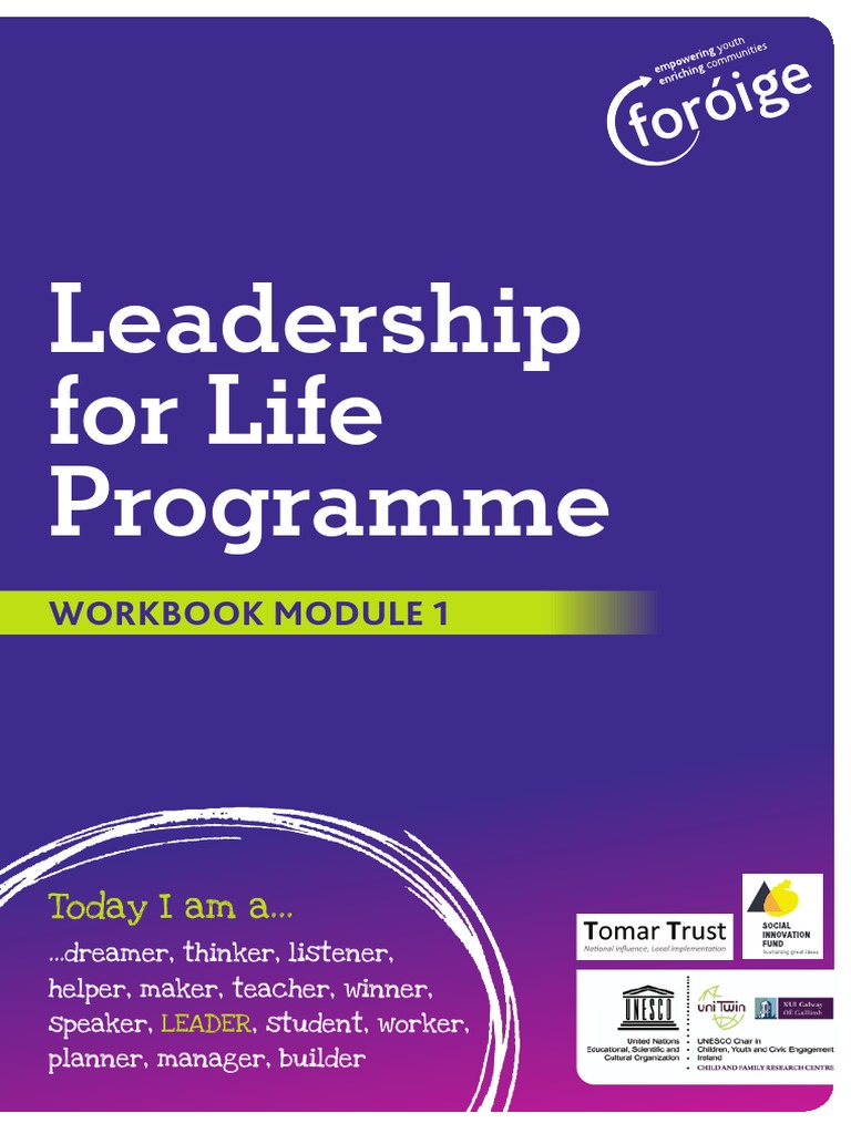 Leadership for Life Workbook: Module 1 | PDF | Bill & Melinda Gates ...