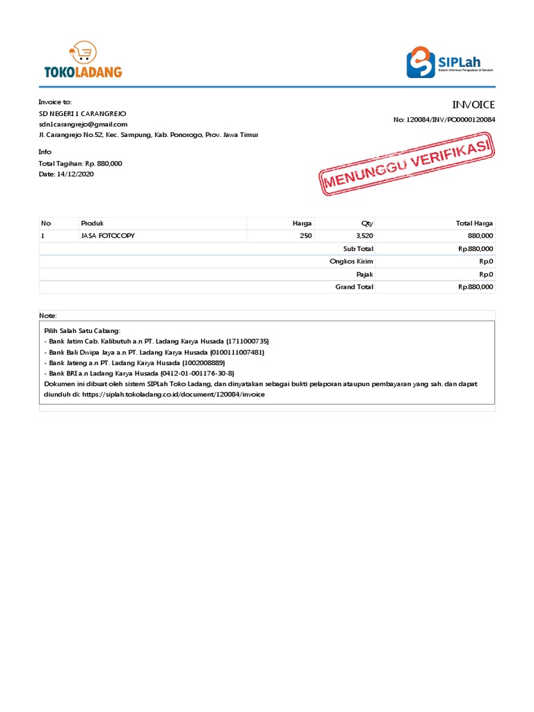 Invoice | PDF