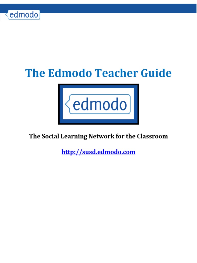 Edmodo Teacher Guide | PDF