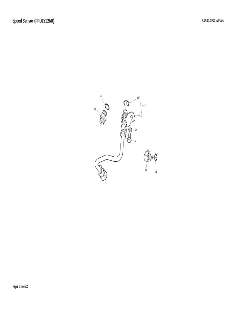 Perkins - SPI2 - Version 2012A - Speed Sensor (PPL051260) | PDF