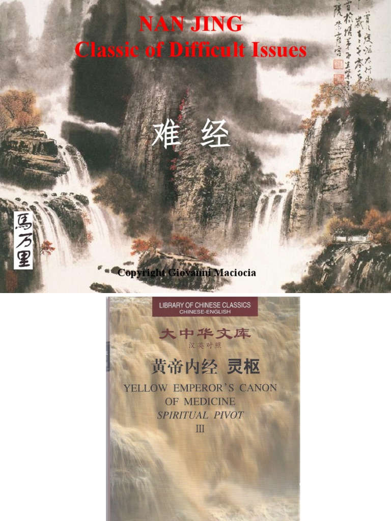 Nan Jing | PDF | Traditional Chinese Medicine | Yin And Yang