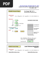 Pavement Design Excel Sheet | PDF | Road Surface | Strength Of Materials