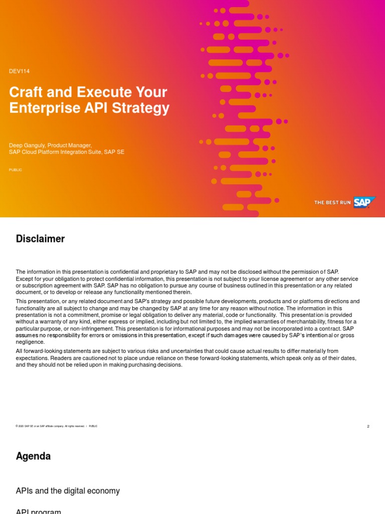 Craft and Execute Your Enterprise API Strategy: Public | PDF | Cloud ...