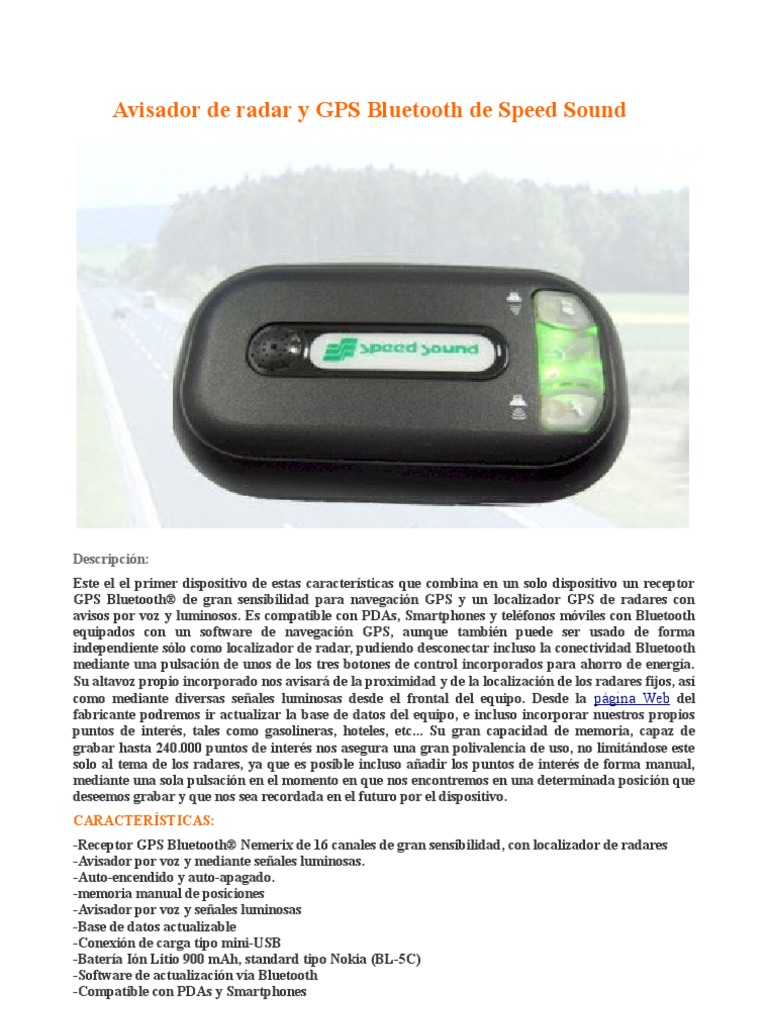 Bluetooth GPS Receiver | PDF | Teléfonos móviles | Sistema de ...