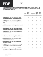 PSS-10 Questionnaire for Stress Assessment | PDF