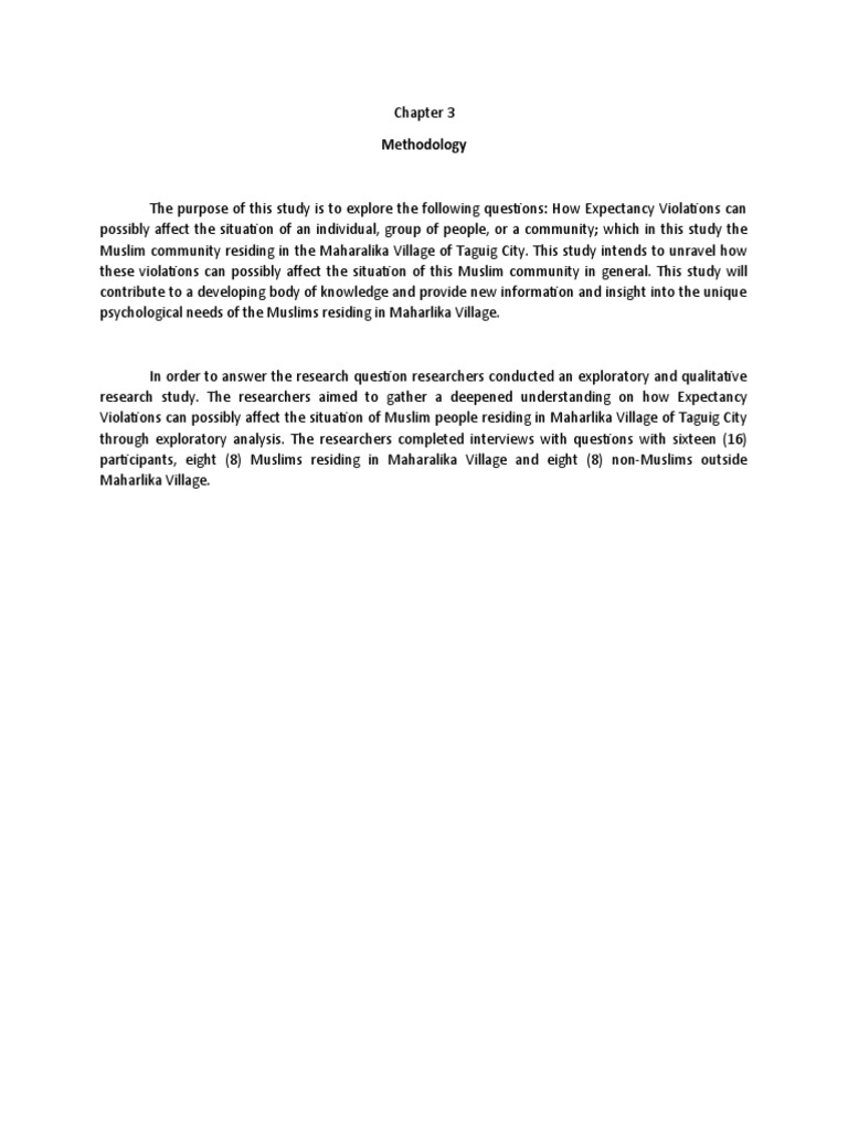 Introduction of Methodology | PDF | Self-Improvement