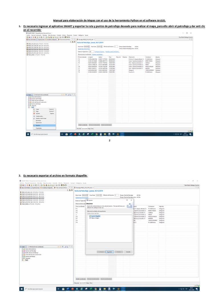 Manual para Elaboración de Mapas Con El Uso de La Herramienta Python en El Software ArcGIS | PDF ...