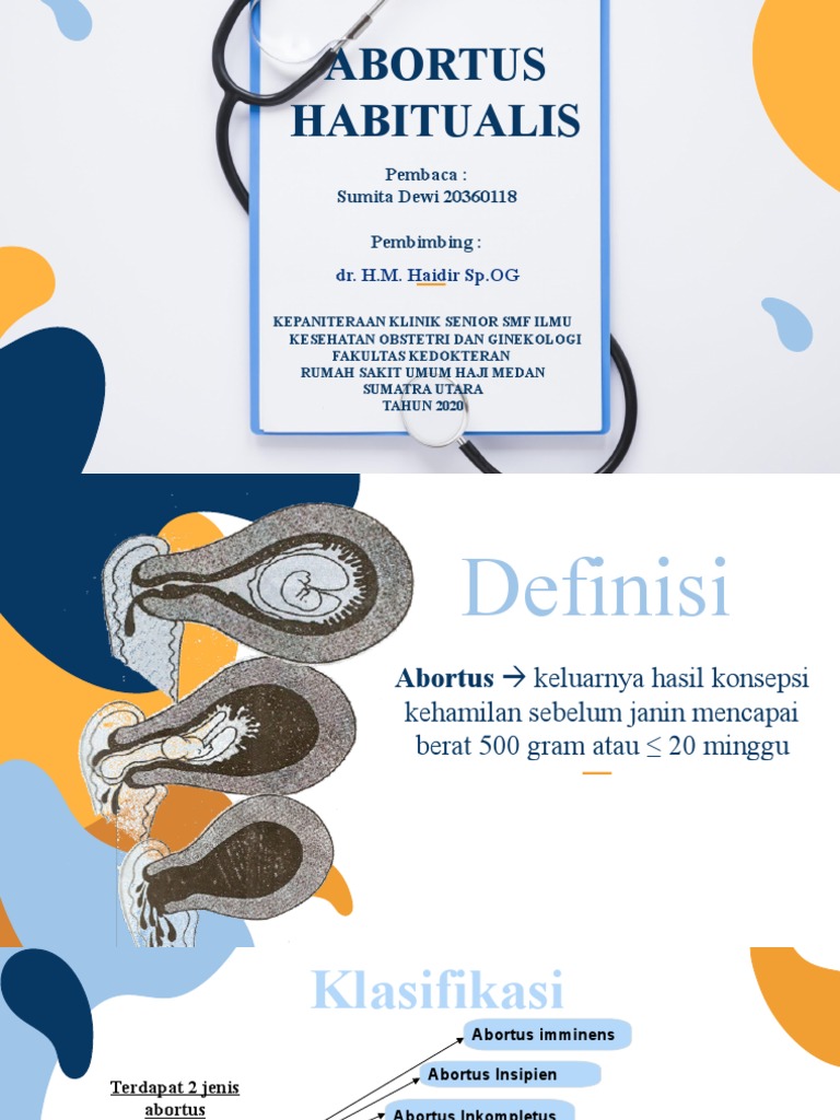 Abortus Habitualis | PDF